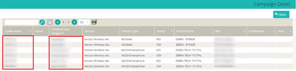 Admin Line Validation