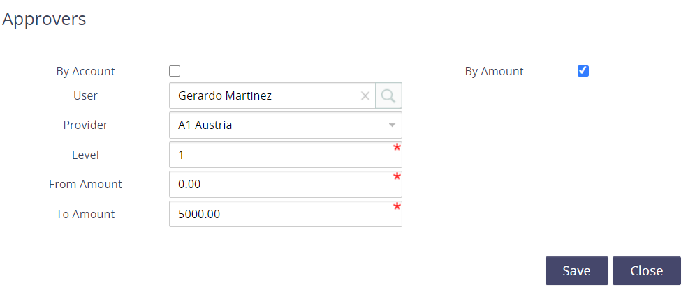 Configuring Approvals