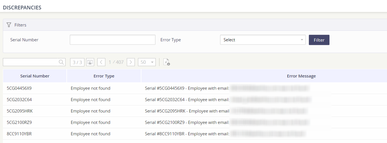 Identifying discrepancies in your device inventory